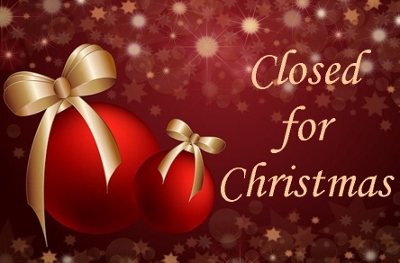 Christmas Shutdown - Poplars